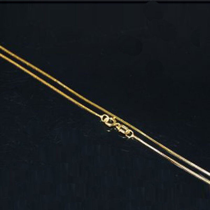 14K Gold Chain Necklace Solid Gold Pendant Chain 16/18/20 - Etsy