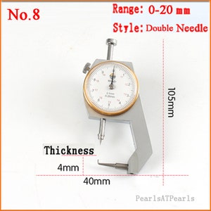 Thickness Gauge for Jewelry Measuring Pearl Beads and Leather - Etsy