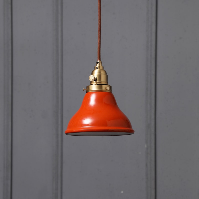 Beige Dome Shade Pendant Light Fixture 6.5in Porcelain - Etsy