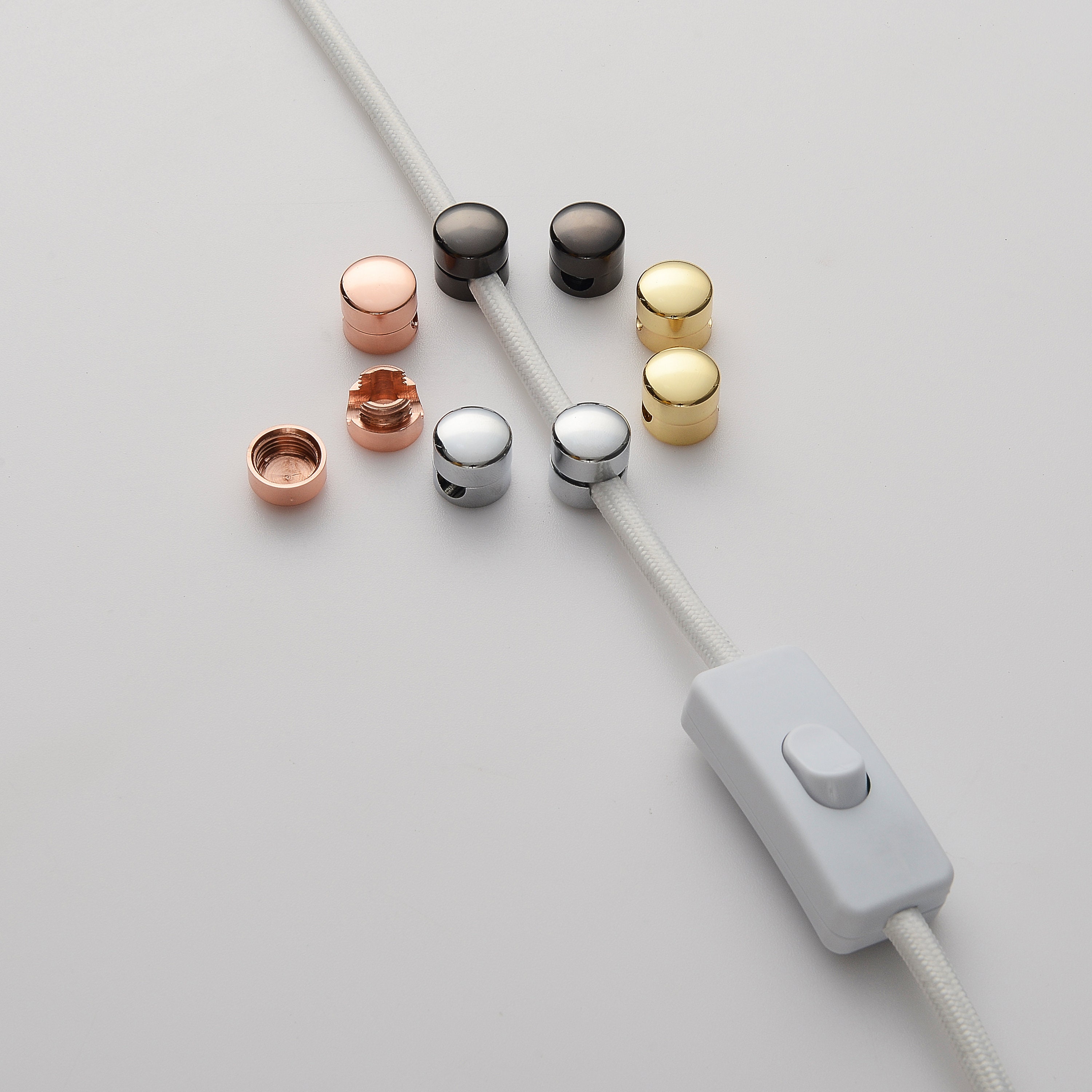 Chrome Cable Organizer Cord Keeper Management for Home - Etsy UK