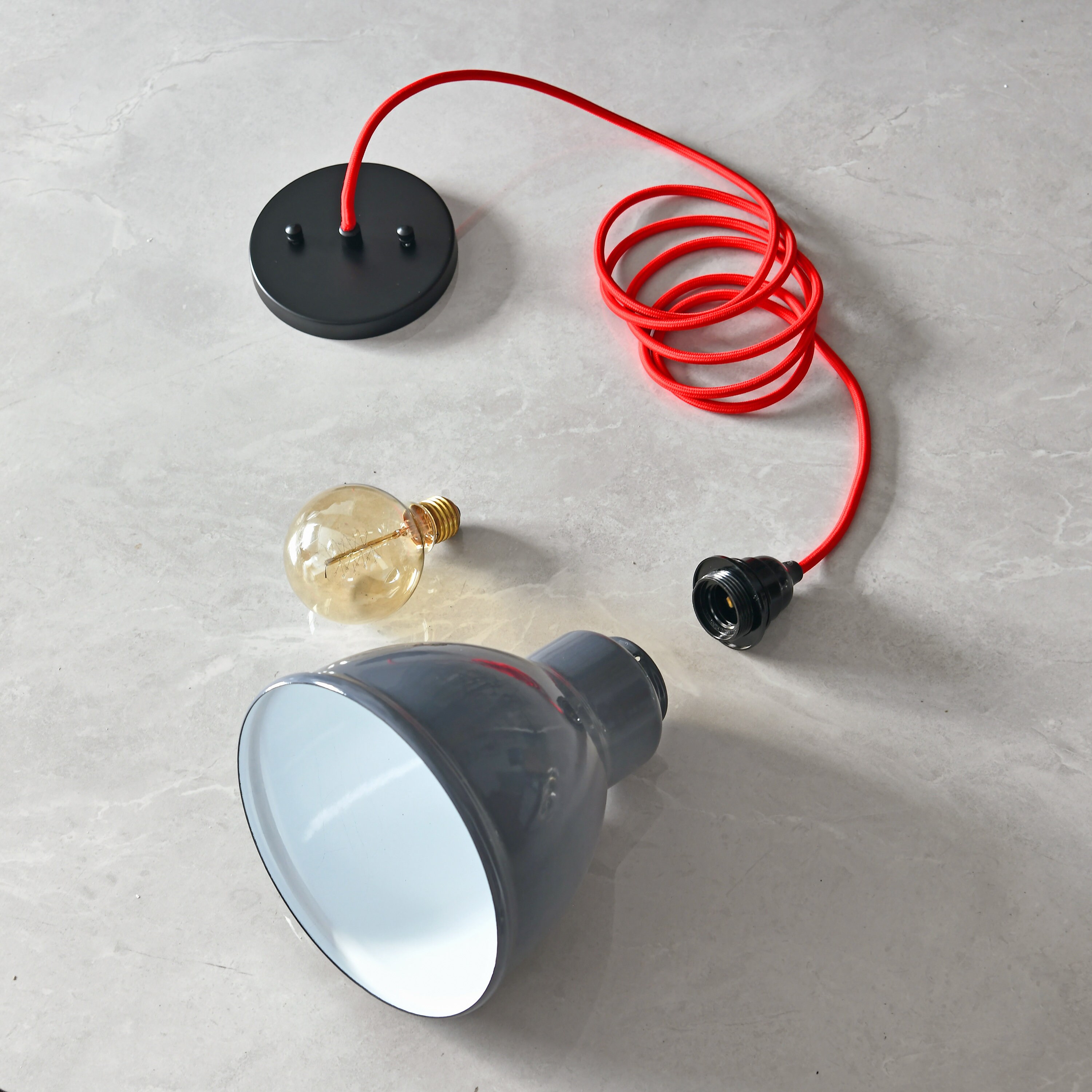 5in Modern Shallow Canopy Kit With Hardware Matte Black - Etsy