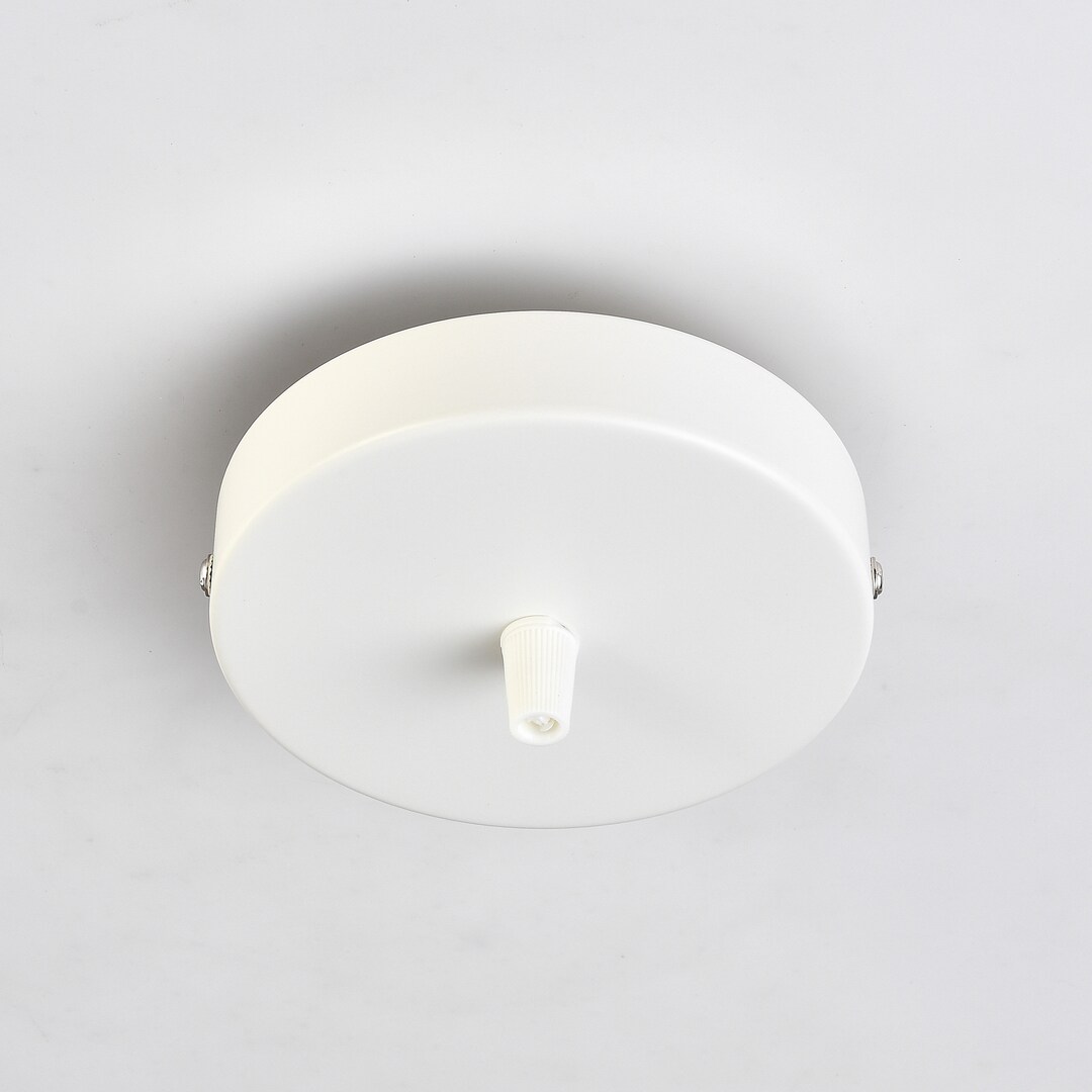 1-port 4.7in Ceiling Canopy With Nylon Cord Grip - Plug-in Pendant to ...