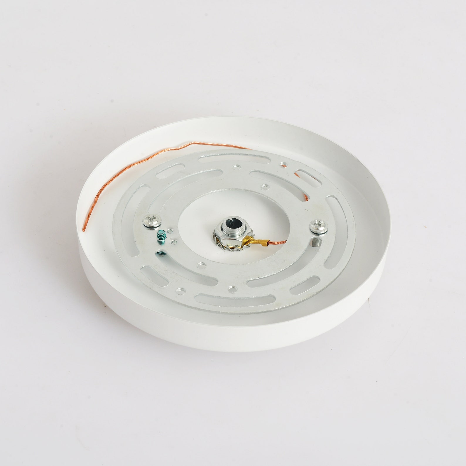 5in Modern Shallow Canopy Kit With Hardware Matte White | Etsy