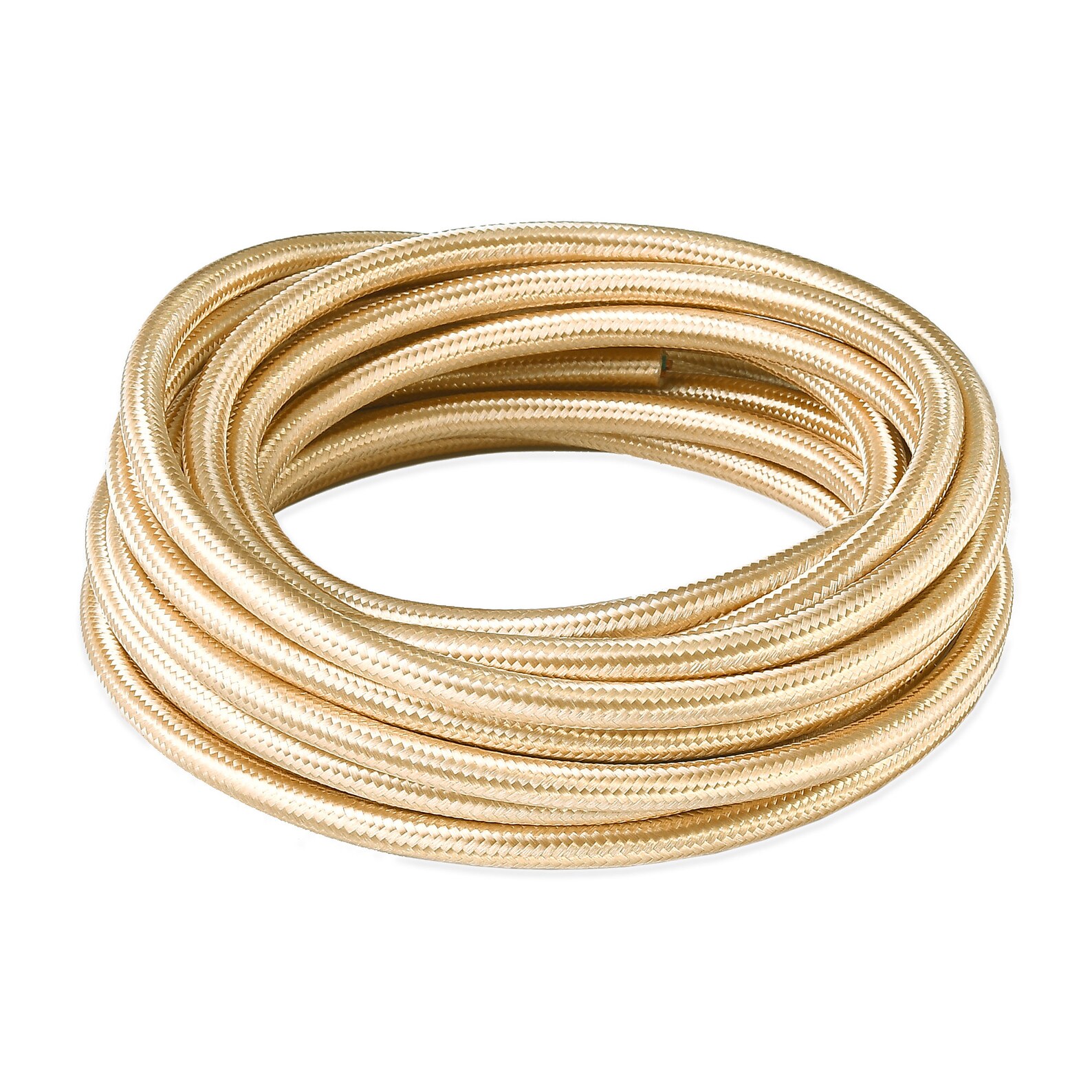 Gold Fabric Cord 16ft Cloth Covered Electrical Wire for DIY - Etsy