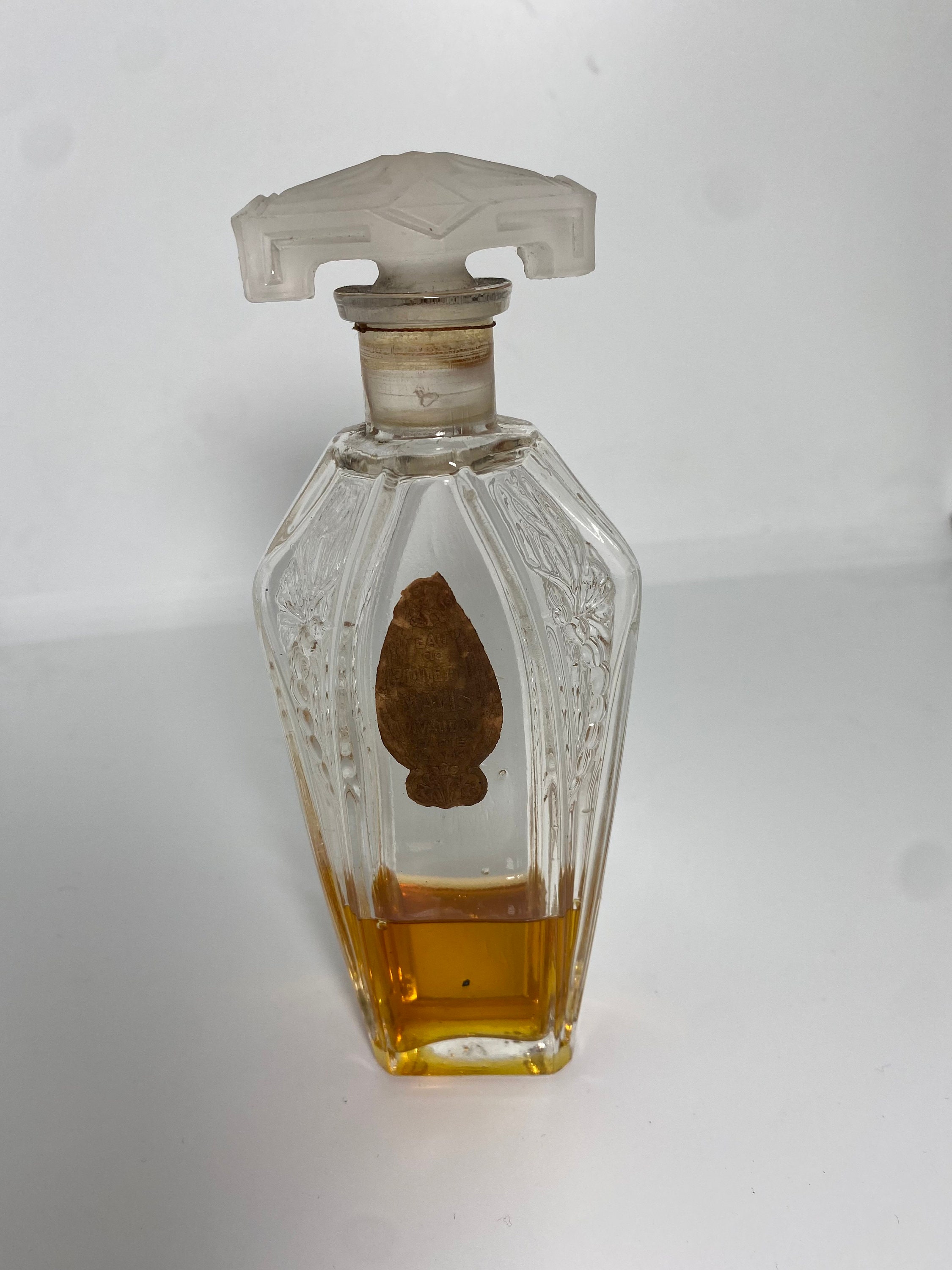Art Nouveau Antique Rare Perfume Bottle Mavis by Vivaudou Vintage ...