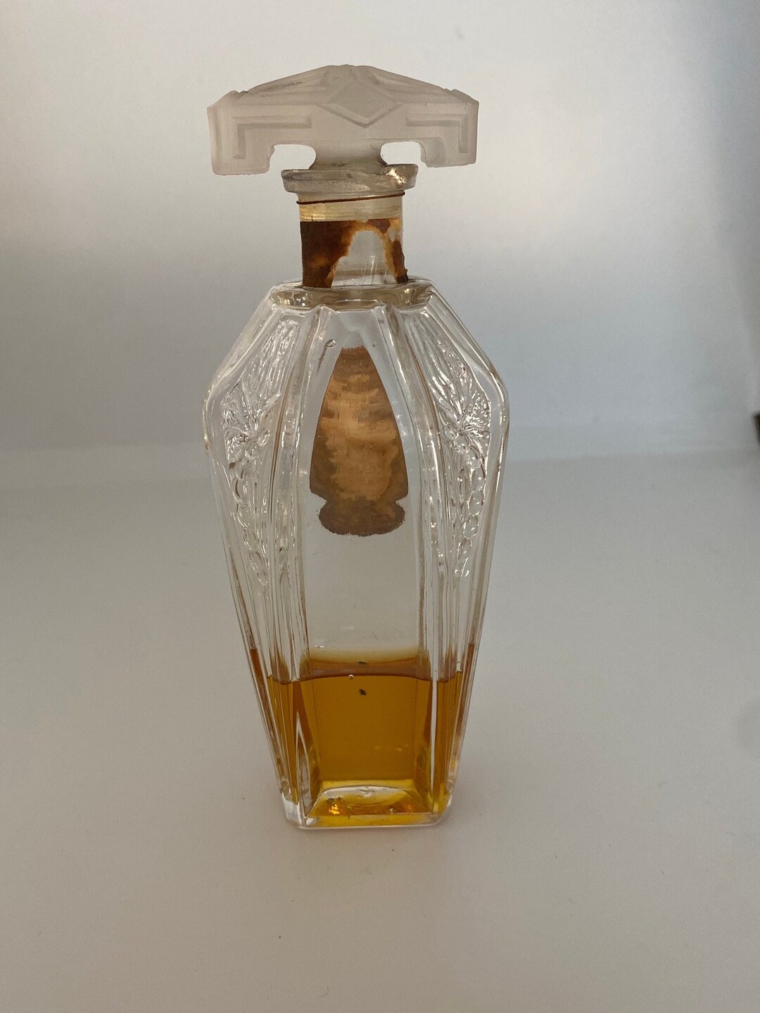 Art Nouveau Antique Rare Perfume Bottle Mavis by Vivaudou Vintage ...