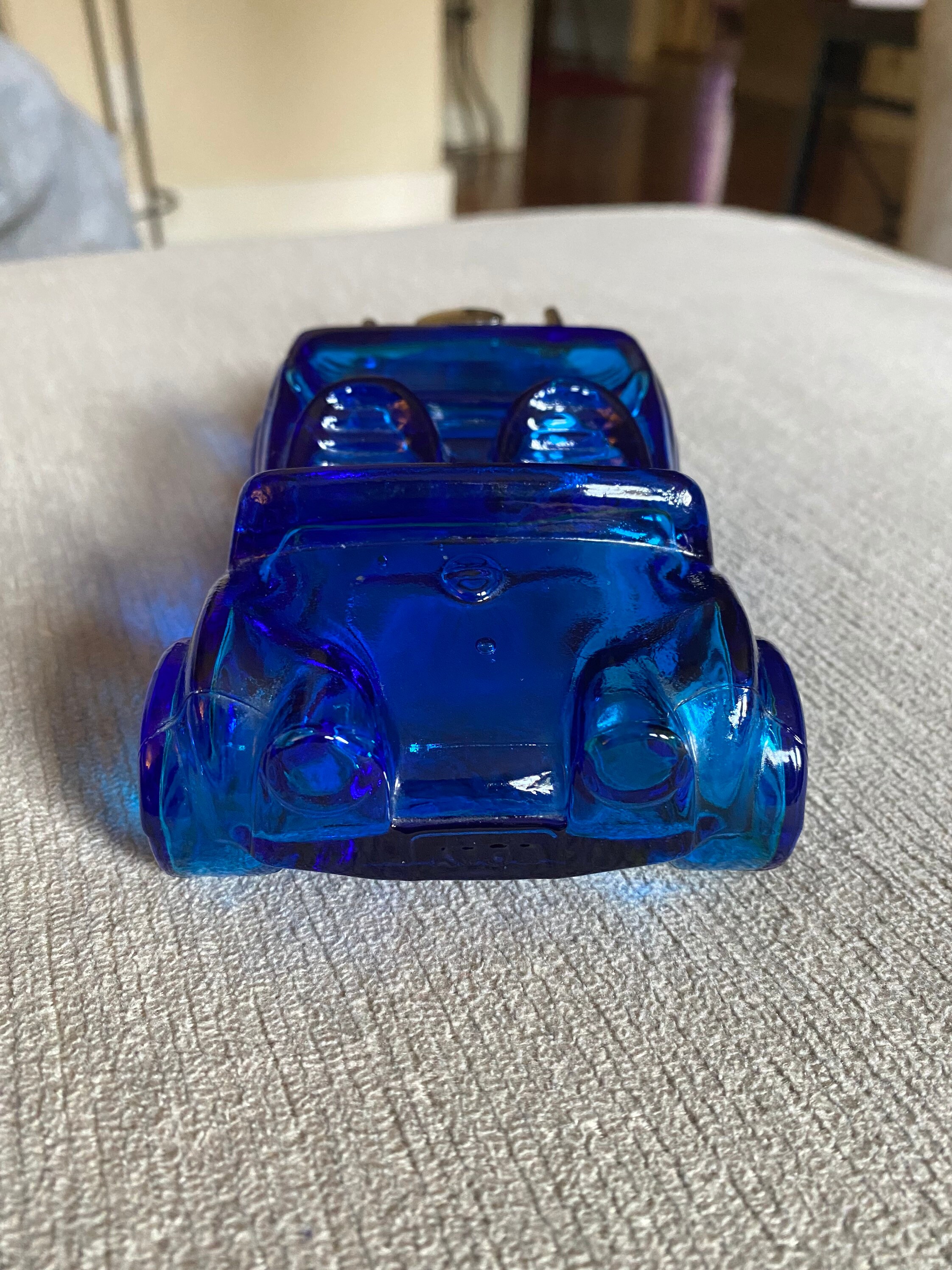 Vintage Avon Cobalt Blue Car, Cologne Bottle, Cologne Decanter ...