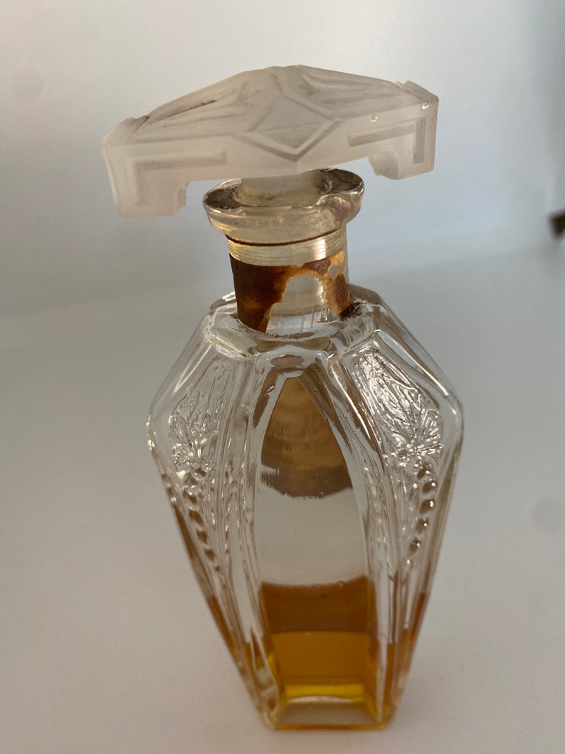 Art Nouveau Antique Rare Perfume Bottle Mavis by Vivaudou Vintage ...