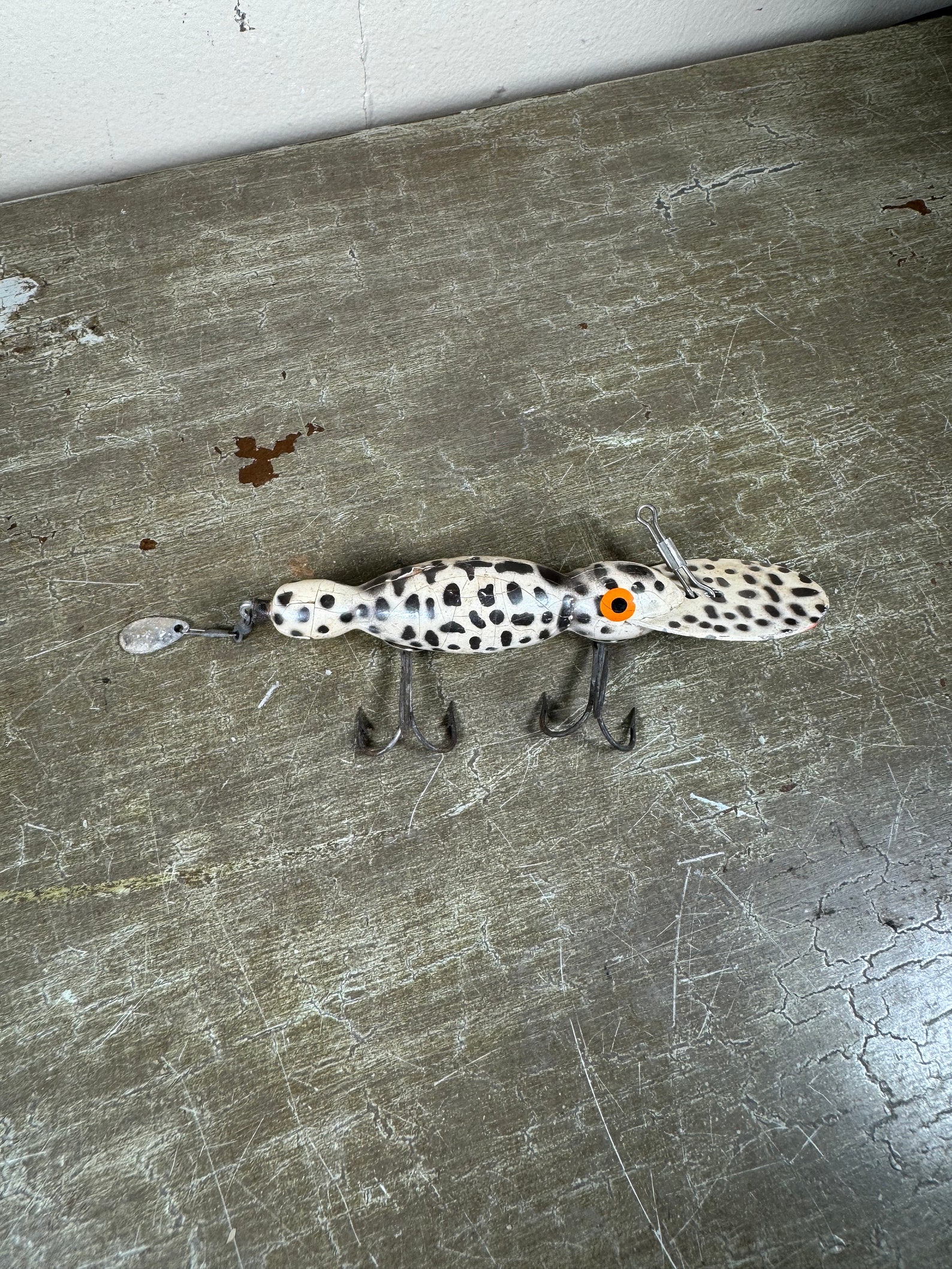 Whopper Stopper Hellbender by Luxon Antique Wooden Fishing Lure ...