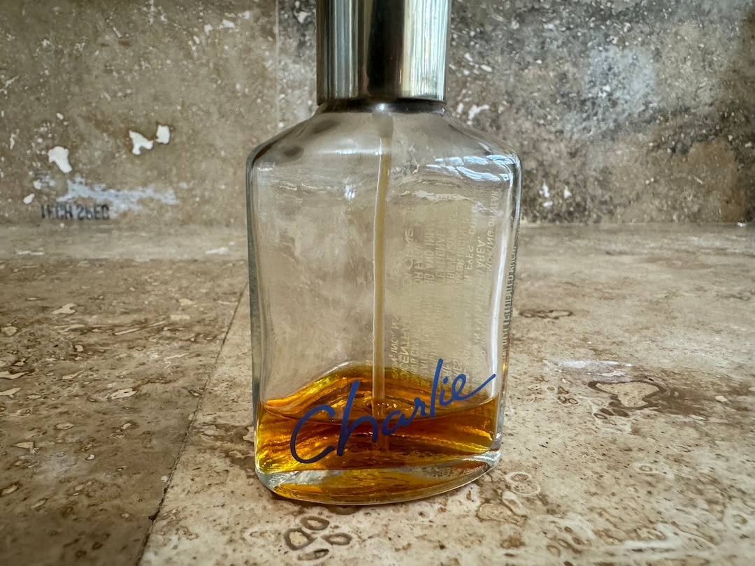 Charlie by Revlon Vintage Perfume Bottle - Used - Some Fragrance Left ...