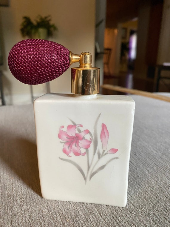 vintage ceramic perfume bottle - Gem