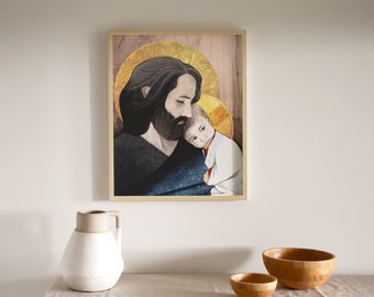 St. Joseph Print | Etsy