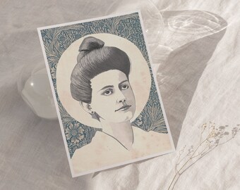 Elizabeth of the Trinity Print - Etsy