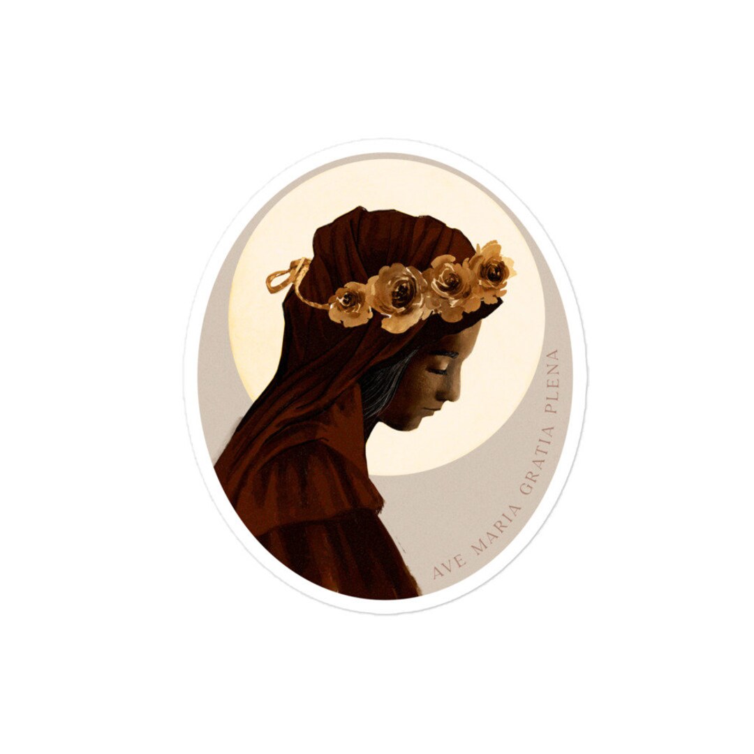 Ave Maria Sticker - Etsy