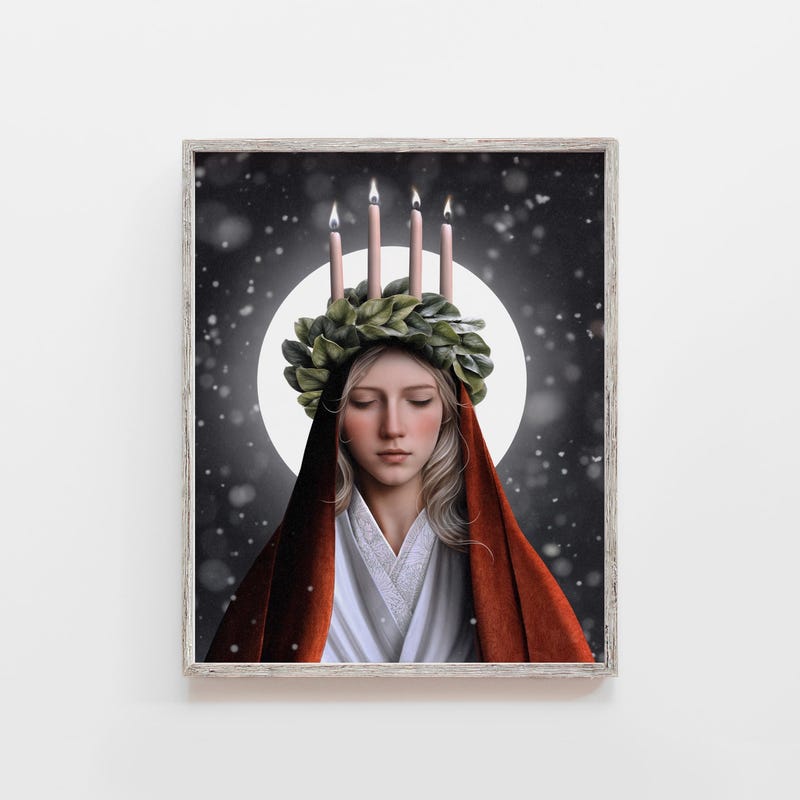 St Lucy Costume - Etsy