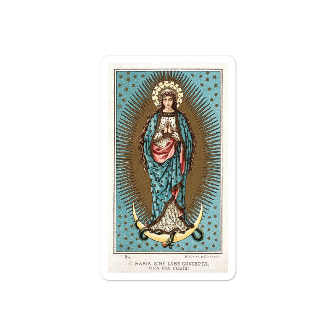 Vintage Mary Sticker - Etsy