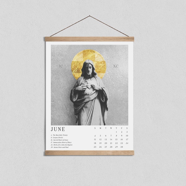 Jesus Calendar - Etsy