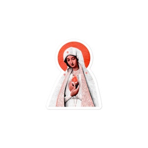 Our Lady of Fatima Sticker - Etsy