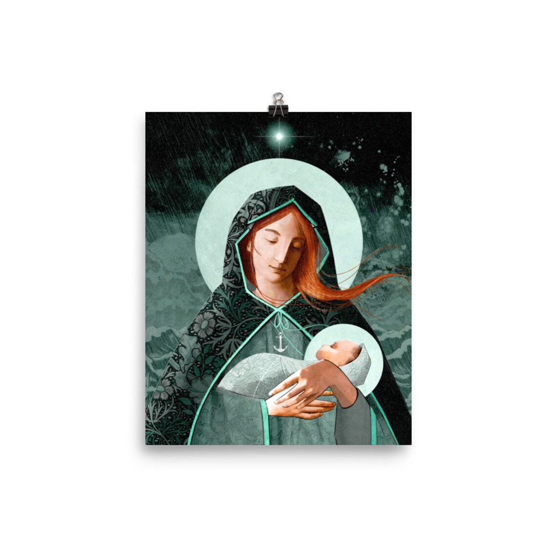 Stella Maris Our Lady Star of the Sea Print - Etsy