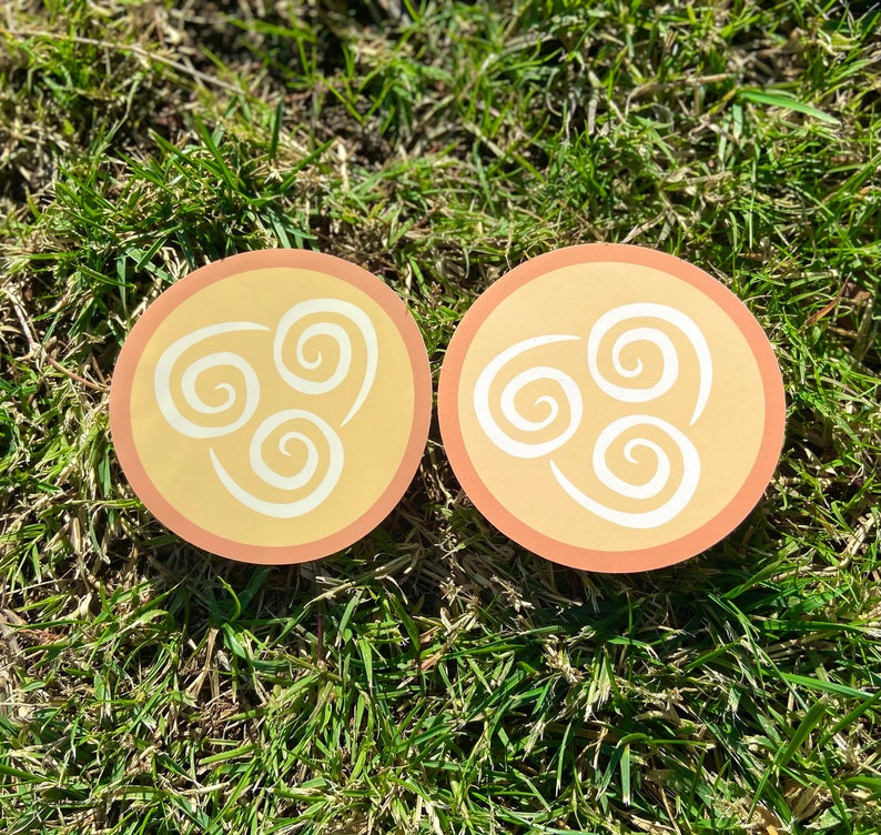 ATLA Nation Sticker Pack Fire Earth Air Water Logos - Etsy