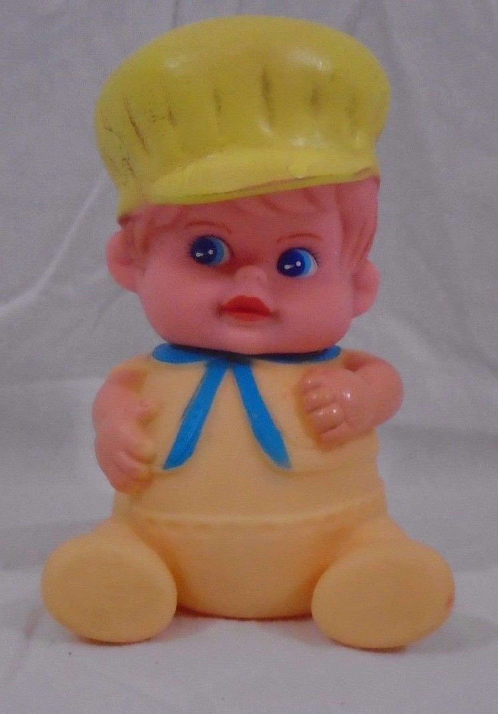 Vintage Collectable Rubber Squeaky Baby Doll Made in Hong Kong - Etsy ...