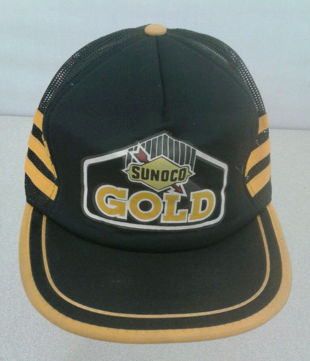 Vintage Sunoco Gold Foam Back Vented Truckers Cap With - Etsy