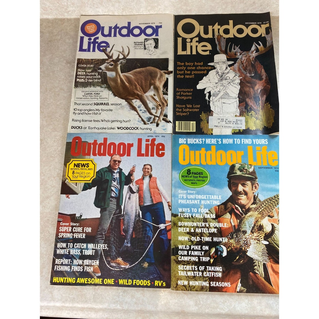 Outdoor Life Hunting & Fishing Wildlife Magazine From the - Etsy