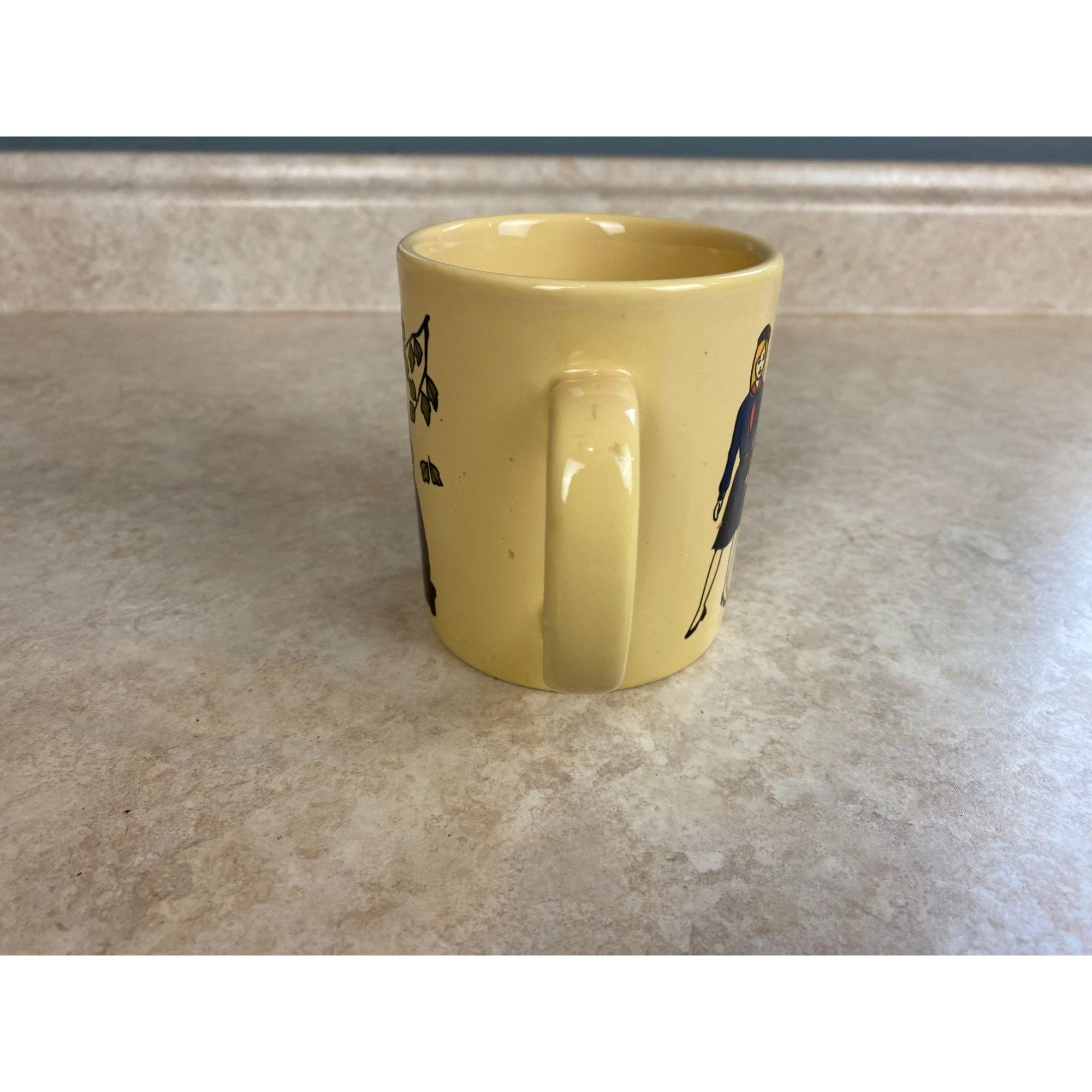 Vintage Coloroll England Girl Guides Coffee Mug With the Guides Promise ...