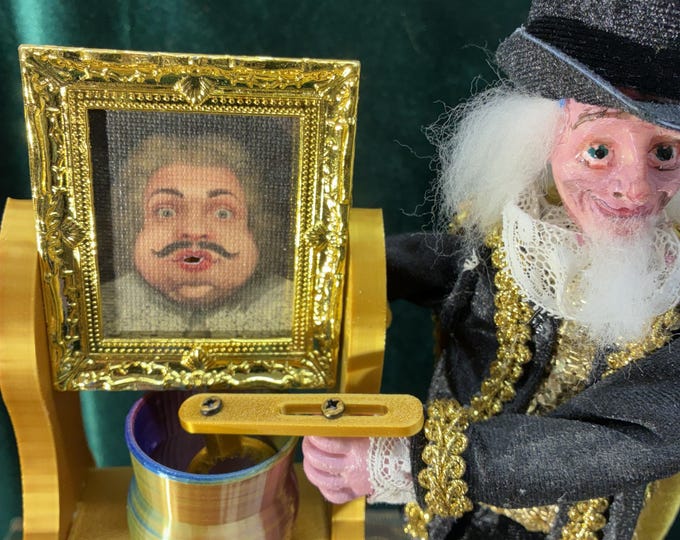 Automaton-mechanical Doll- Magic Portrait - Etsy
