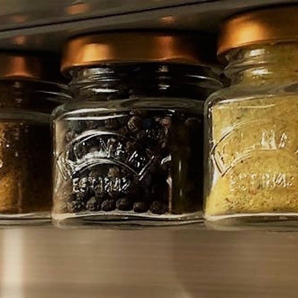 Magnetic Spice Jars - Etsy