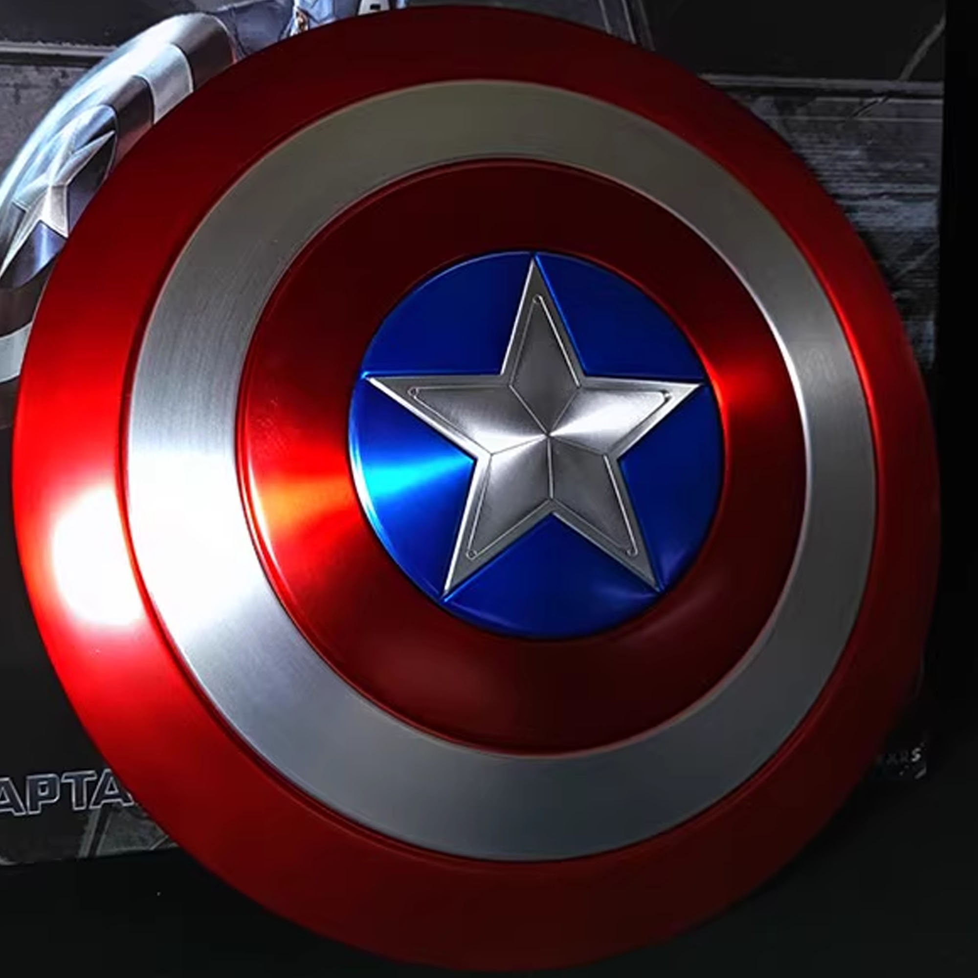Captain America Shield Movie Prop Replica Captain America - Etsy