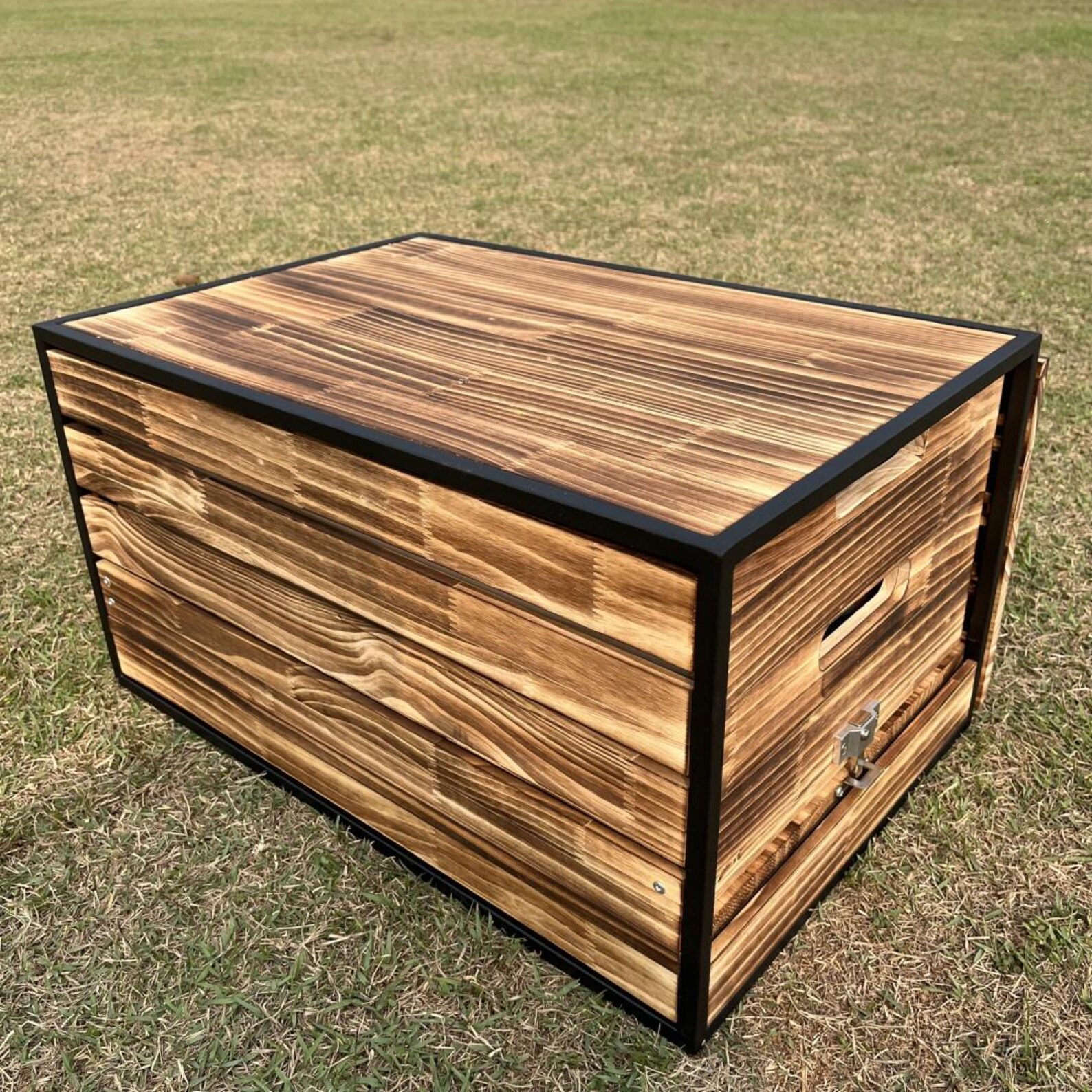 Foldable Camp Kitchen Box: Car Camping Organizer Station - Etsy