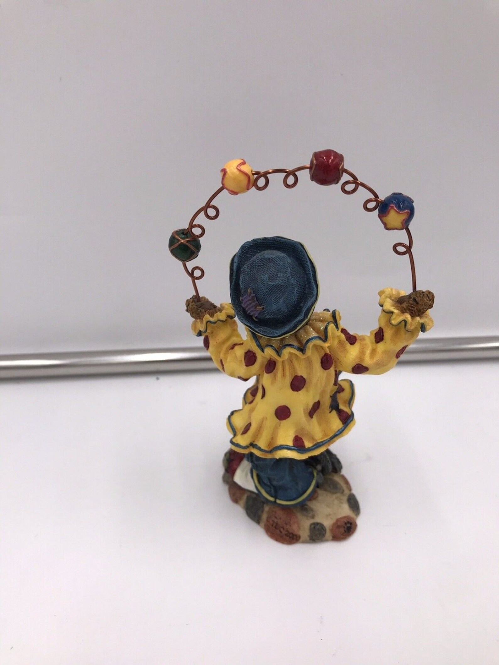 2001 Boyds Bears & Friends Bearstone Gizmoe Clown Lifes A Juggle ...