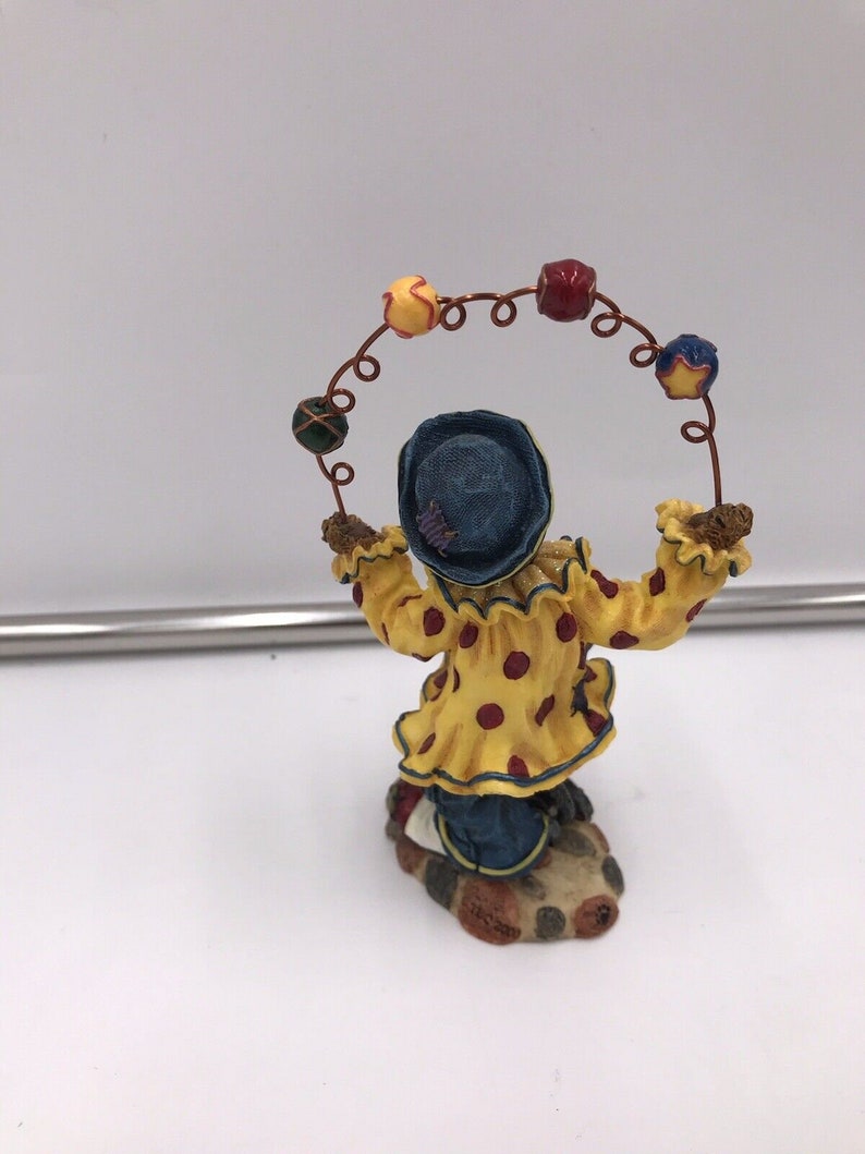 2001 Boyds Bears & Friends Bearstone Gizmoe Clown Lifes A Juggle ...