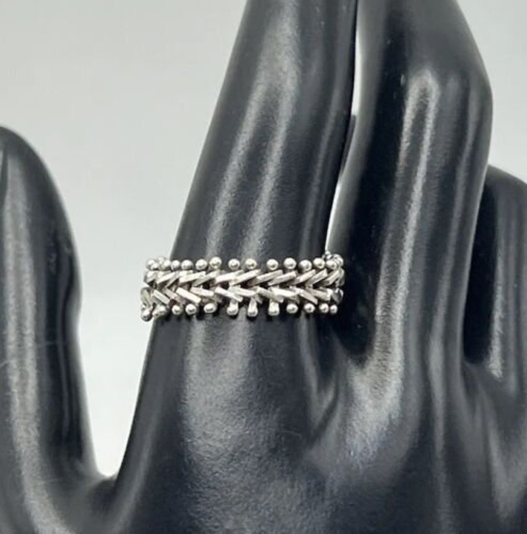 Vintage TAXCO Signed Mexico 925 Sterling Silver RARE V Link - Etsy