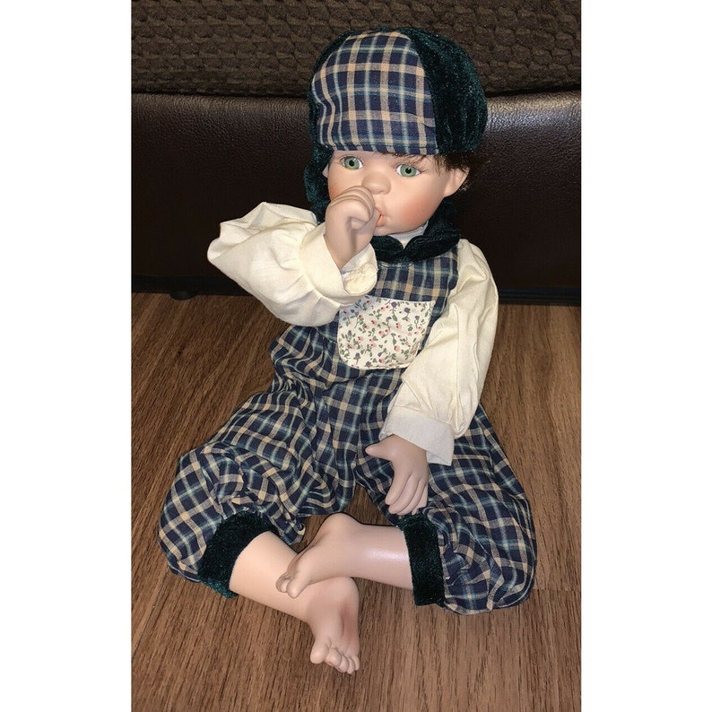 Vintage Goldenvale Collection Porcelain BOY Doll 1/2000 - Etsy