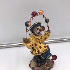 2001 Boyds Bears & Friends Bearstone Gizmoe Clown Lifes A Juggle ...