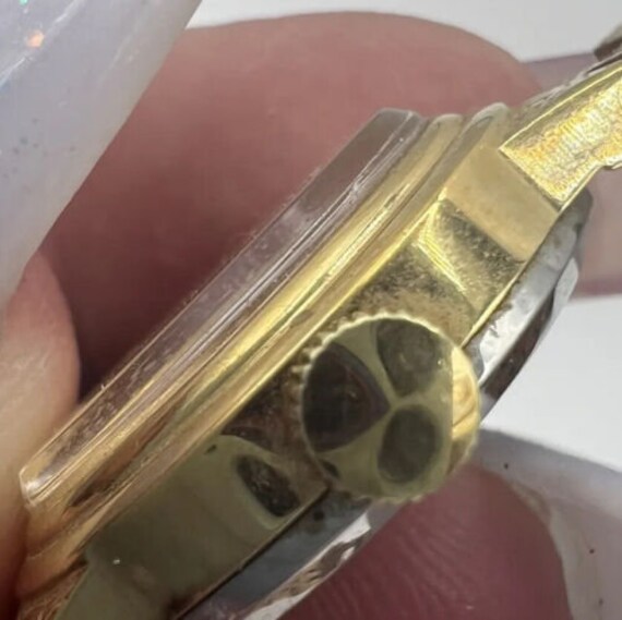 Vintage SEIKO LADIES Womens Gold Tone Watch Quartz 6”… - Gem