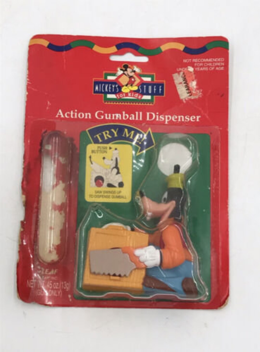 Disney Goofy Action Gumball Dispenser Mickey's Stuff for - Etsy