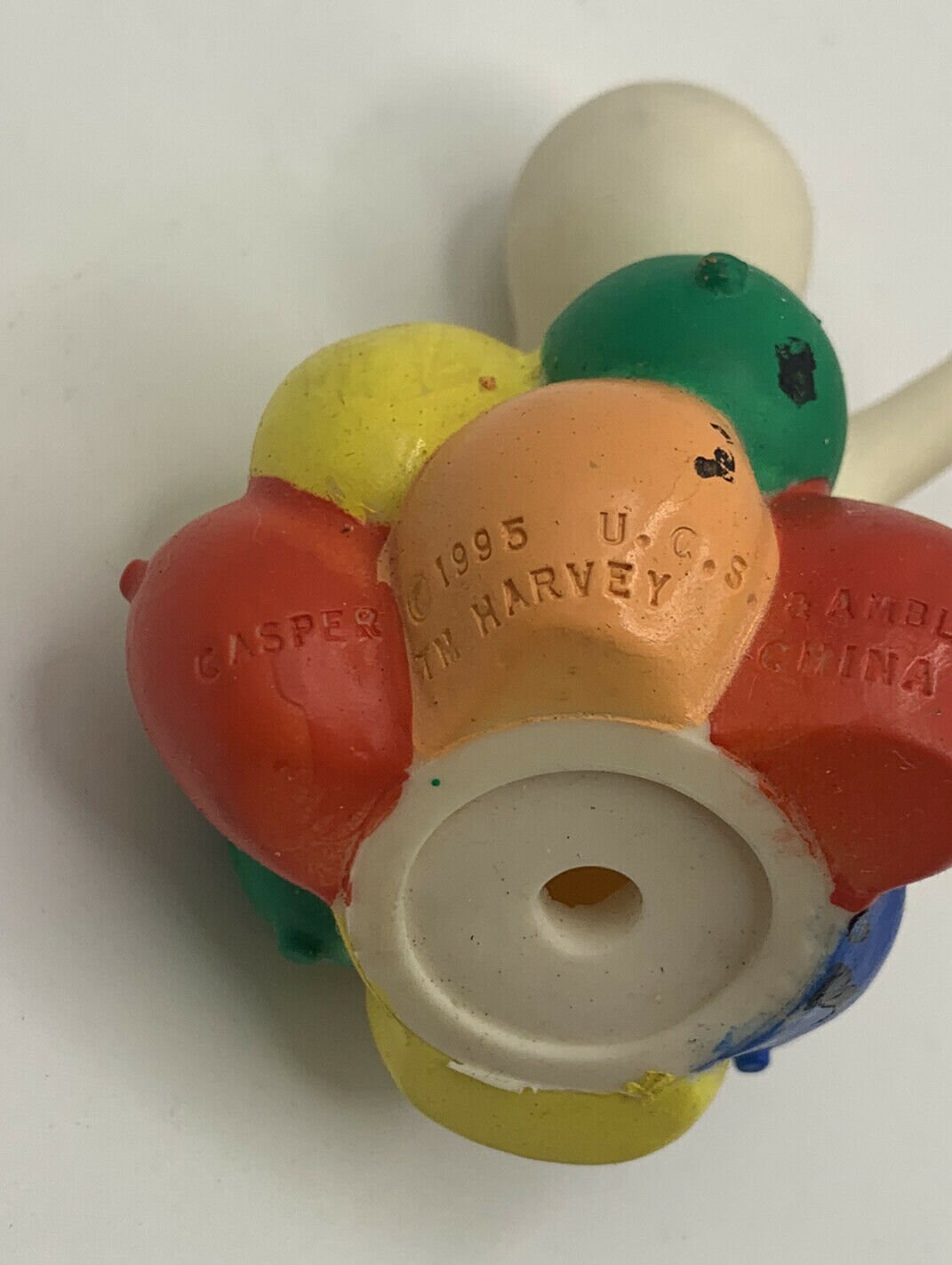 RARE 1995 Casper the Friendly Ghost Figure PVC Toy TM Harvey Balloons ...