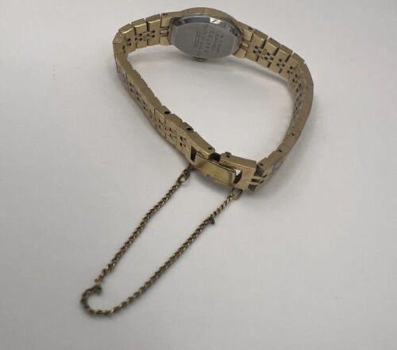 Vintage SEIKO LADIES Womens Gold Tone Watch Quartz 6”… - Gem