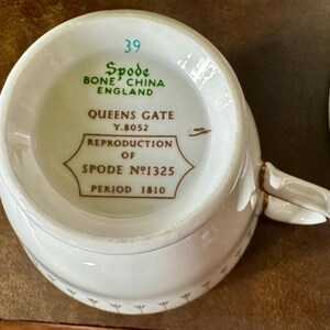 Gorgeous Vintage Spode “queens Gate” Gilt Gold Teacup & Saucer Set(s) - Etsy
