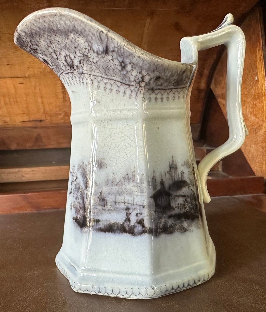 Early 1800s J & G Alcock “moselle” Jug - Etsy