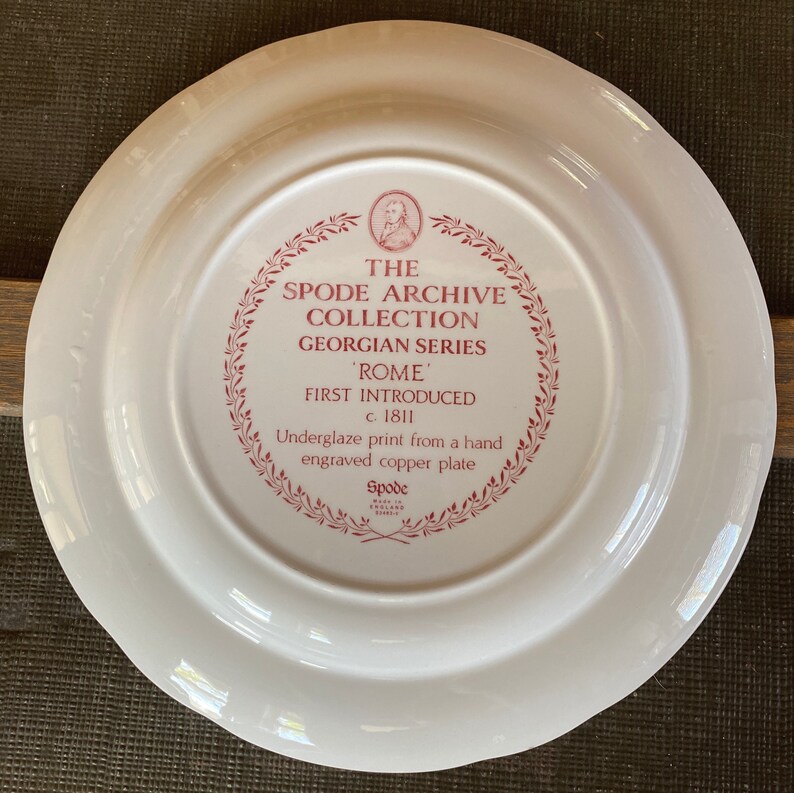 Spode Archive Collection Georgian Series rome Dinner Plate - Etsy