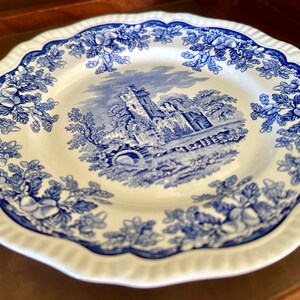 Spode Blue Room Collection Regency Series ruins Dinner Plate - Etsy