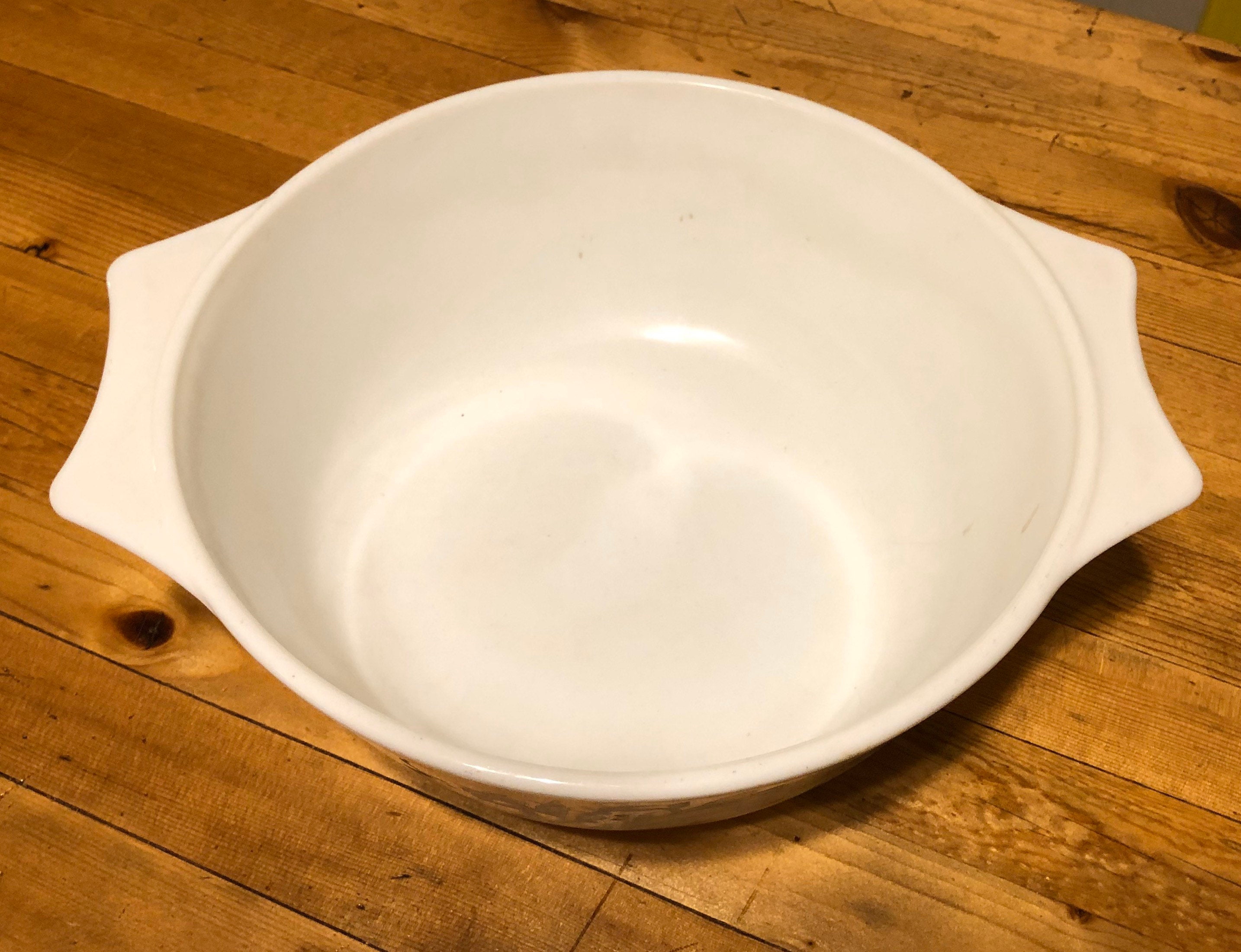 Pyrex England Blue Iris Casserole Dish - Etsy