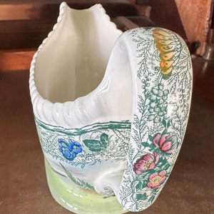 1930s Copeland Spode Fish Series Polychrome Transferware Gravy/sauce ...