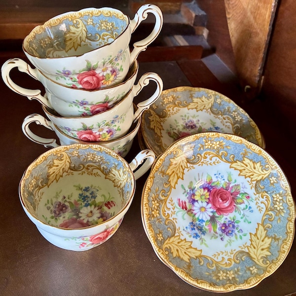 Vintage Paragon Tea Set - Etsy