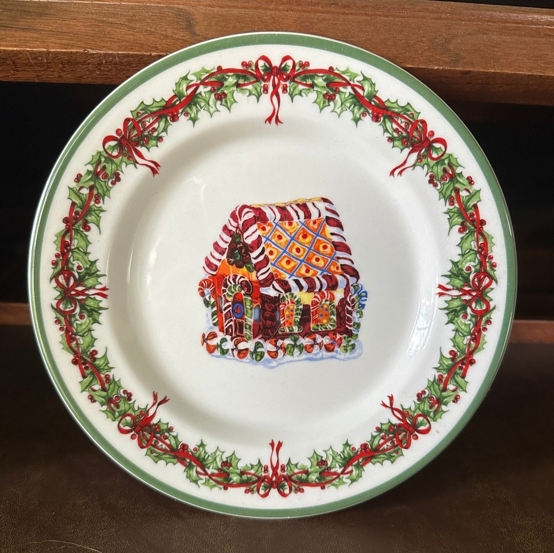Christopher Radko “traditions - Holiday Celebration” Salad Plate by ...