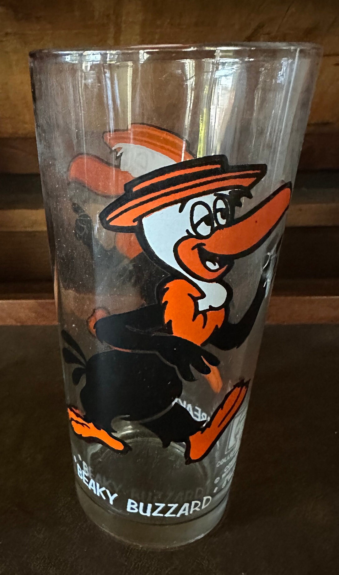 1973 Pepsi/warner Bros. “beaky Buzzard” Character Glass - Etsy